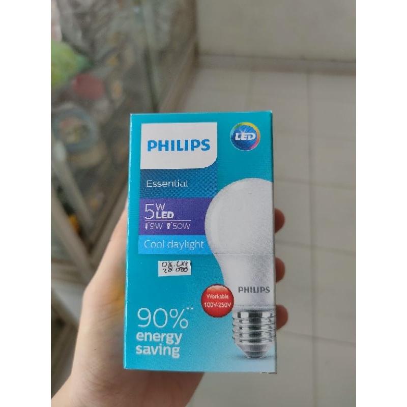 Jual LAMPU PHILIP LED 5 WATT ORIGINAL | Shopee Indonesia