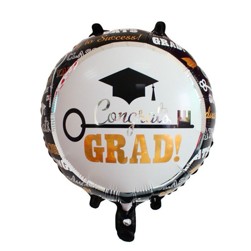 Jual Balon Wisuda Bentuk Toga: Congrats GRAD jumbo graduation | Shopee ...