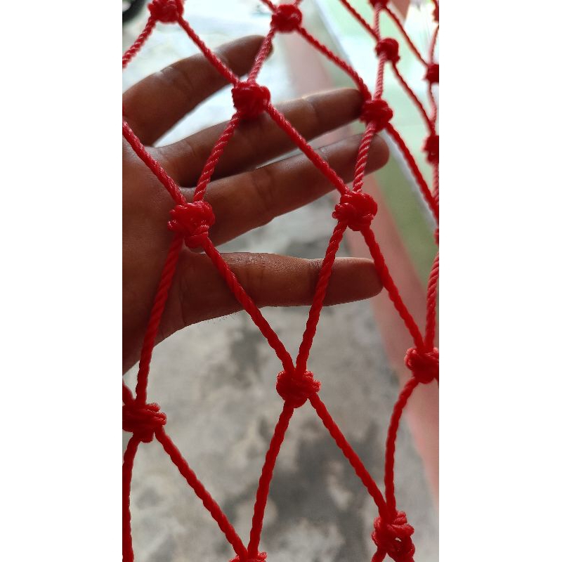 Jual jaring Dinding mandi bola 3mm lubang jaring 5cm | Shopee Indonesia