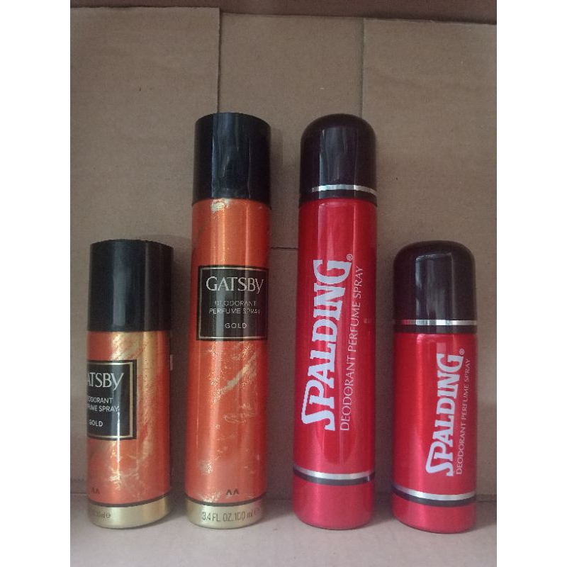 Jual Gatsby dan spalding parfum spray kaleng 100 ml | Shopee Indonesia