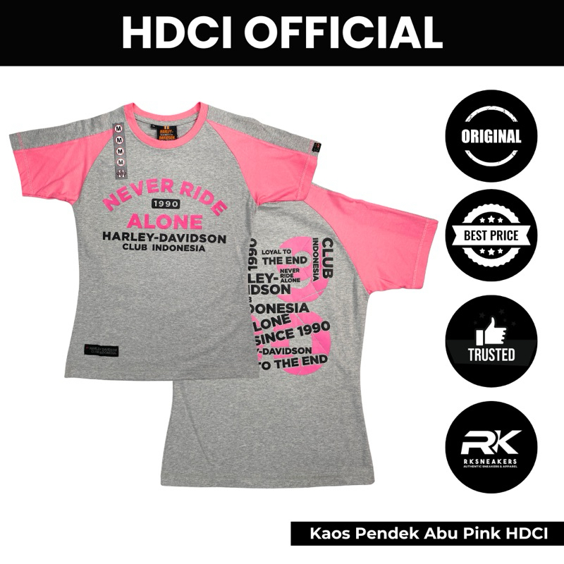 Jual Kaos Harley Davidson Club Indonesia Official Merchandise No 51 100 ...