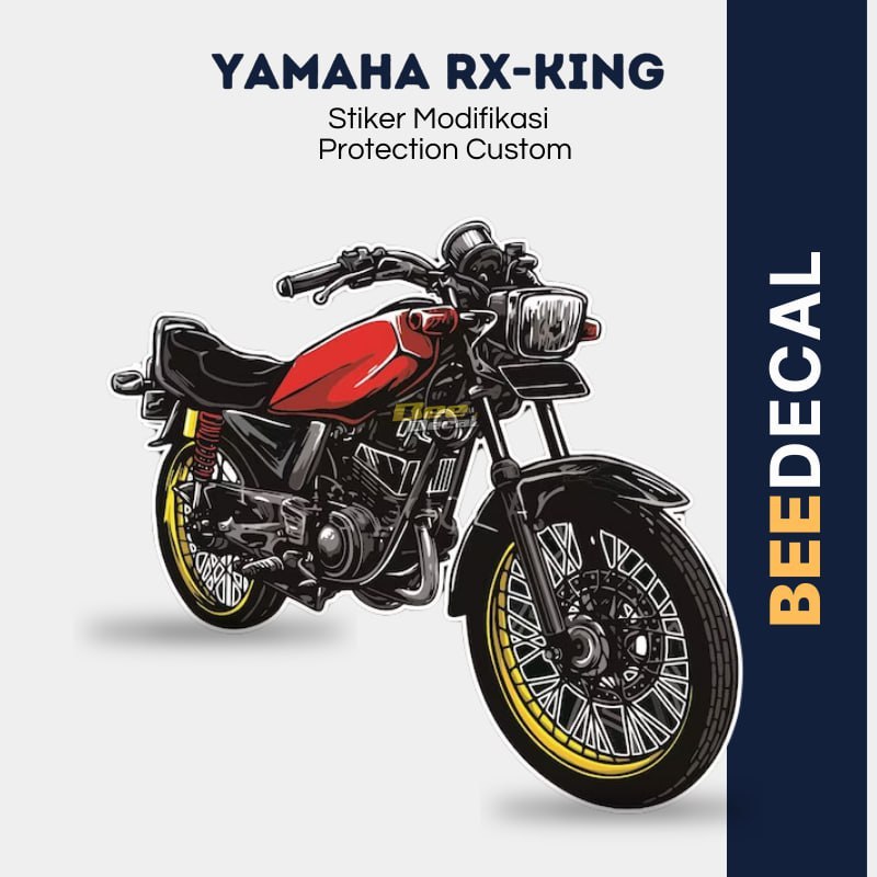 Jual STIKER MOTOR YAMAHA RX KING - DESAIN CUSTOM | BEEDECAL | Shopee ...