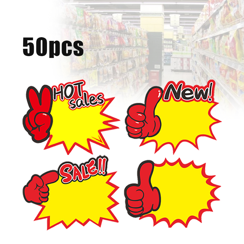 Jual Label Harga Pop Card Penjepit Harga Tulisan Promo Sale New Tag ...