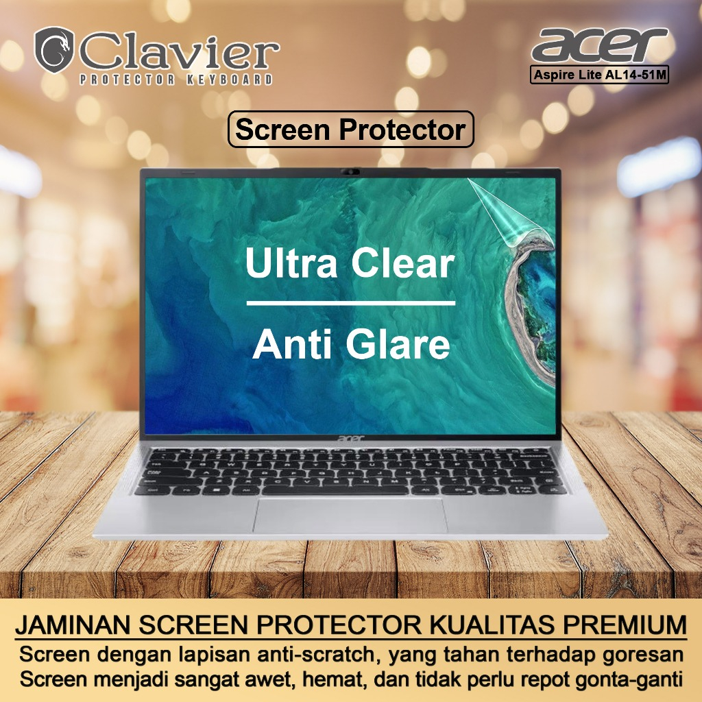 Jual Cover Keyboard Screen Protector Garskin Laptop Anti Gores Acer ...