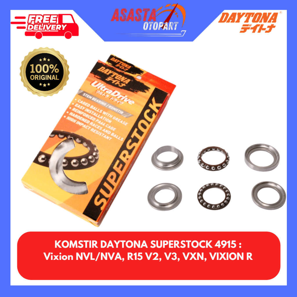 Jual KOMSTIR DAYTONA JAPAN 4915 VIXION OLD/R NVA NVL R15 V2/V3 XSR 155 ...