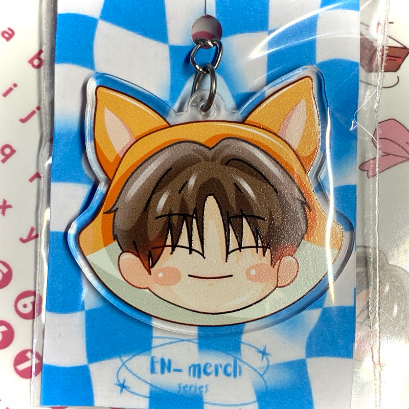 Jual enhypen animal fanart akrilik keychain (heeseung, jungwon ...