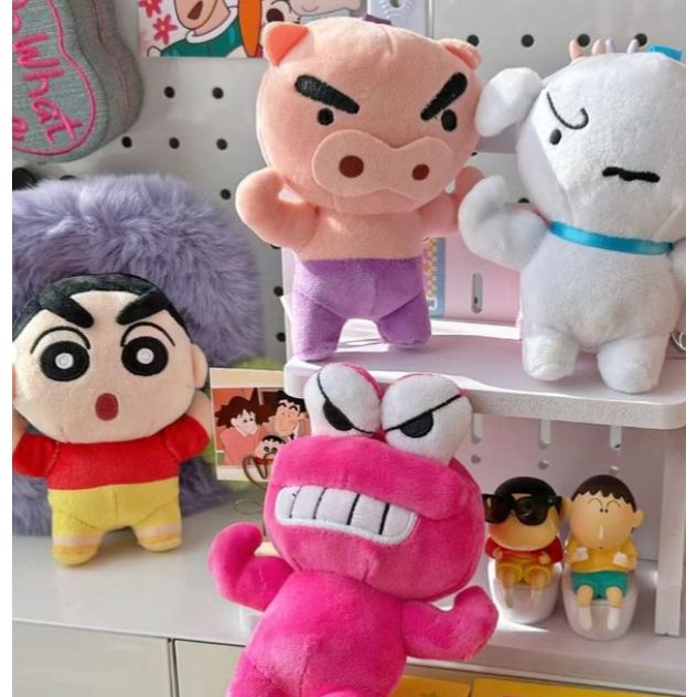 Jual LDCX Crayon Shinchan - Hercules Muscle Man Keychain Plush Series ...