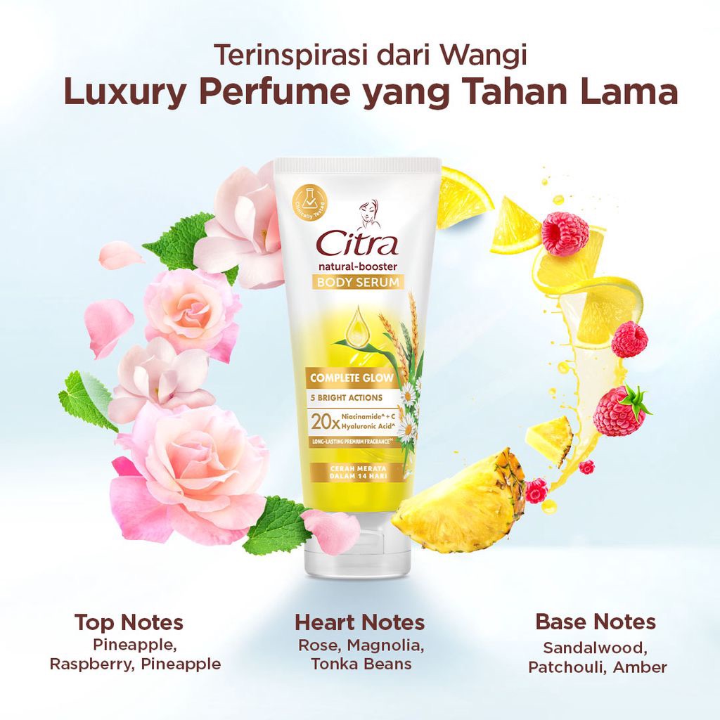 Jual 180gr Citra Natural Booster Body Serum Complete Glow with 20X ...