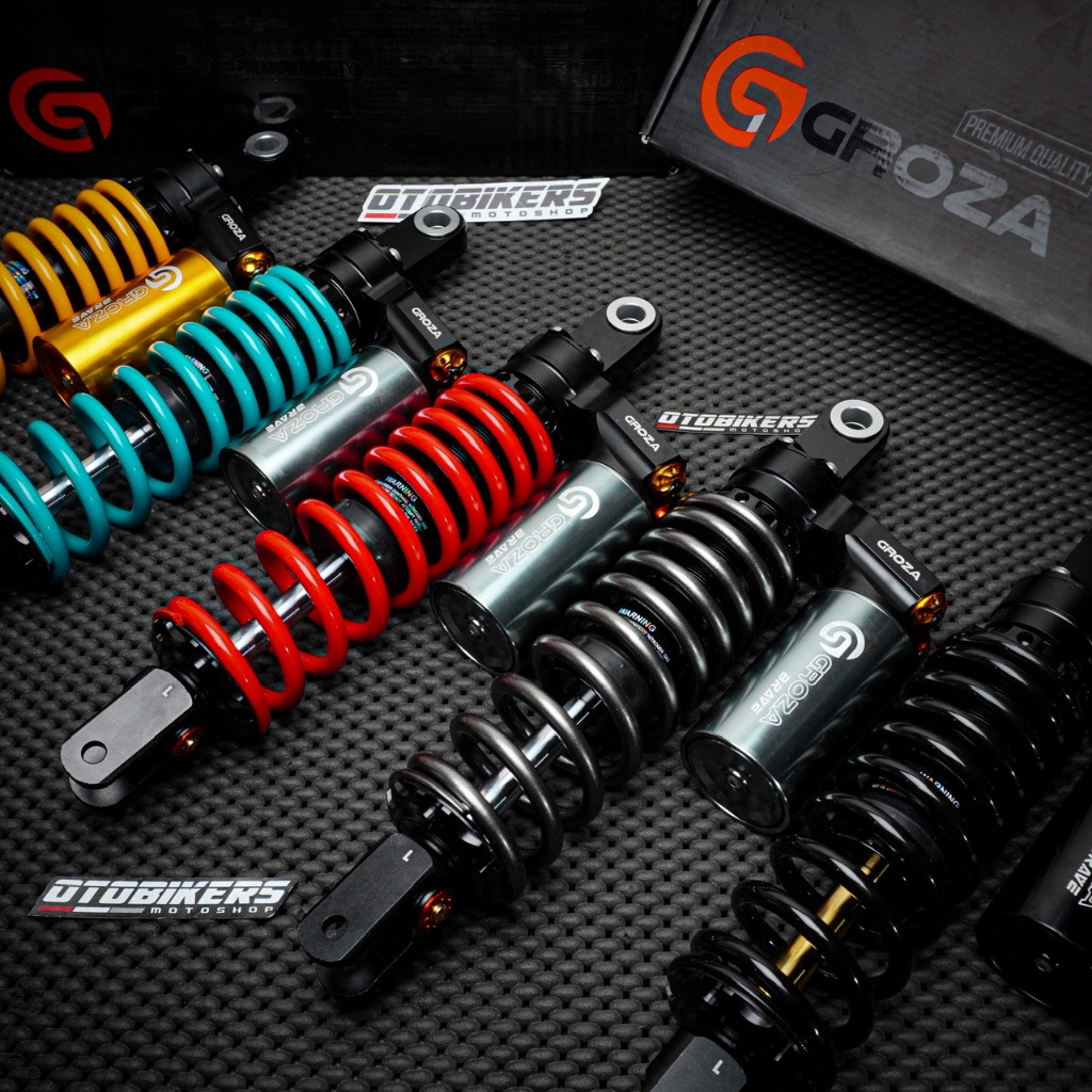 Jual Shock Shockbreaker GROZA BRAVE Series 305 330 340 mm Mio Beat ...