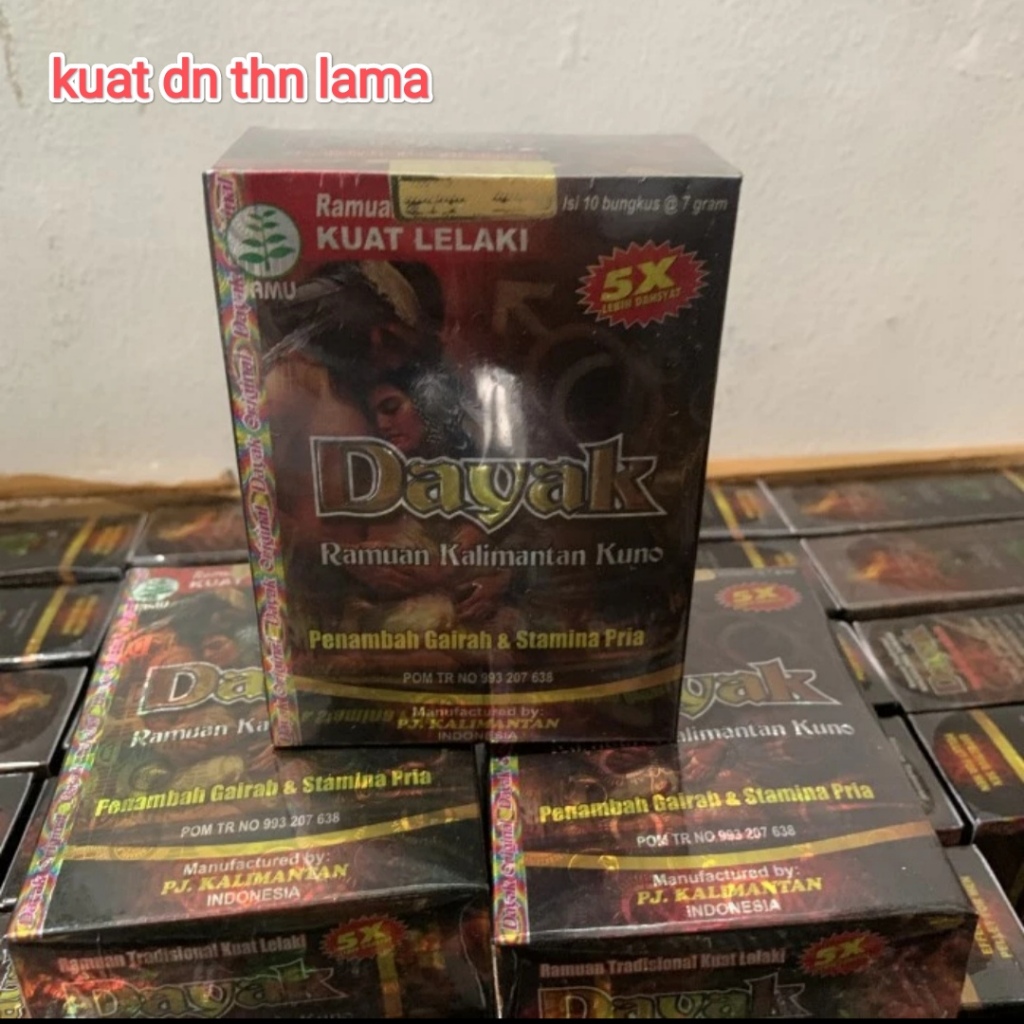 Jual RSH DAYAK JAMU ORIGINAL 100% / Jamu kuat lelaki dayak ori/jamu ...