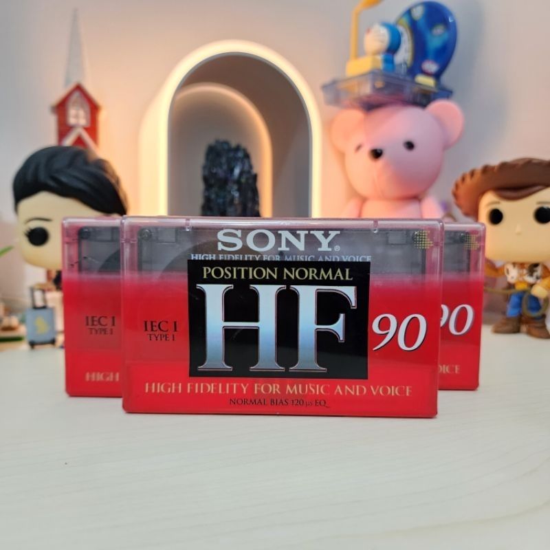 Jual KASET PITA KOSONG - SONY HF 90 C-90HFB CASSETTE TAPE HIGH FIDELITY | Shopee Indonesia