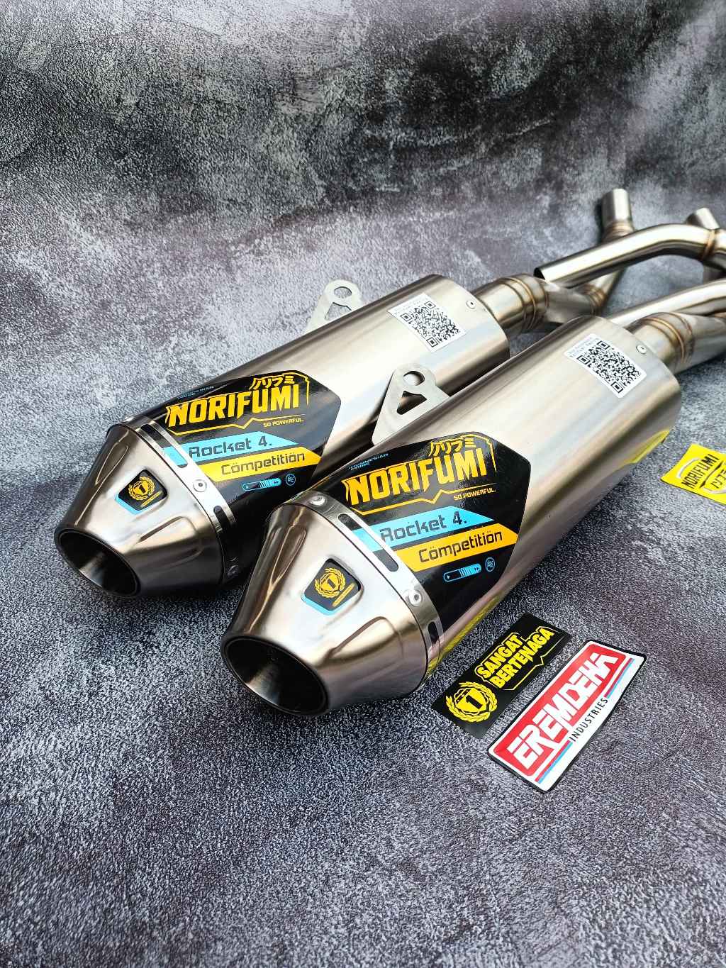 Jual Knalpot Norifumi Rocket 4 Competition Kompetisi PNP CRF 150L KLX ...