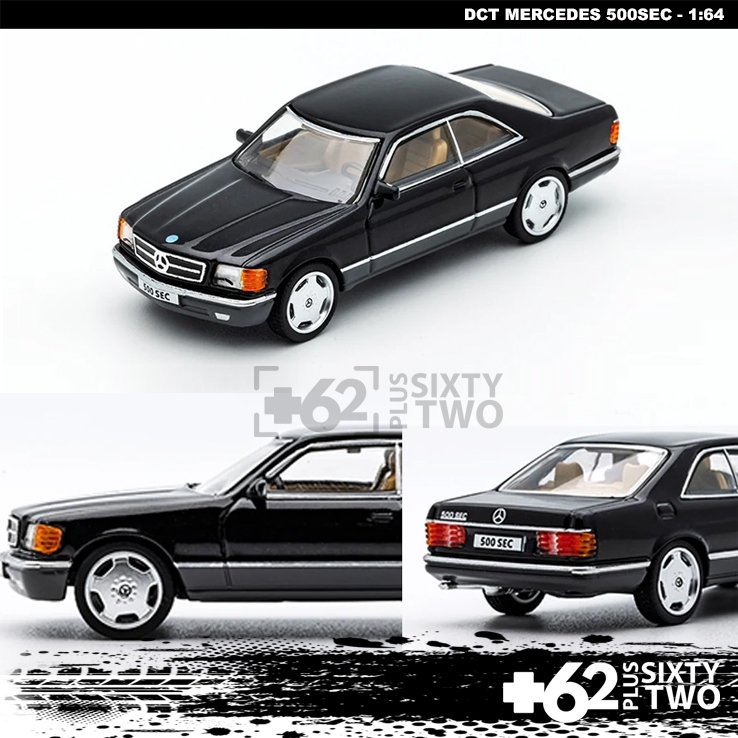 Jual DCT Mercedes Benz 500SEC 1:64 Diecast Mini Scale Mobil Miniatur ...