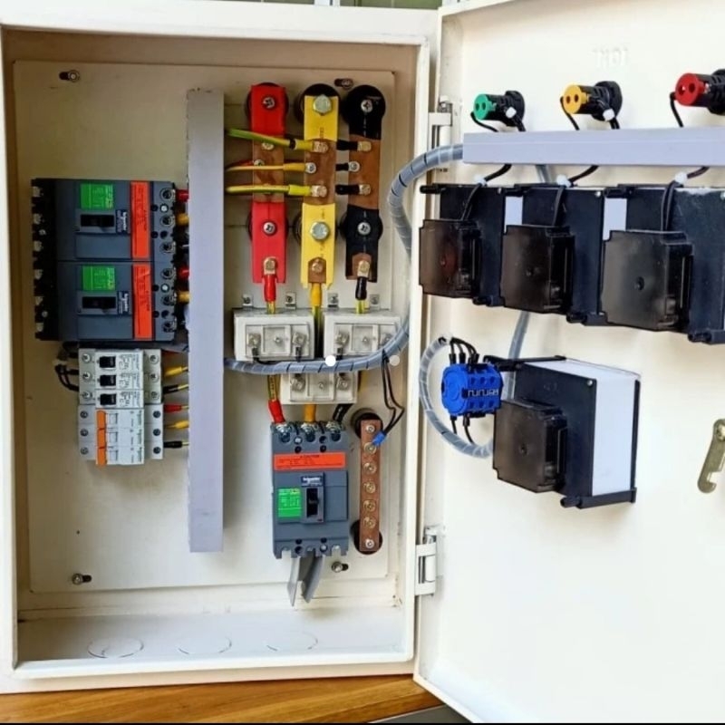 Jual panel instalasi listrik 3 phase 16,5KVA 23,KVA 33KVA | Shopee ...
