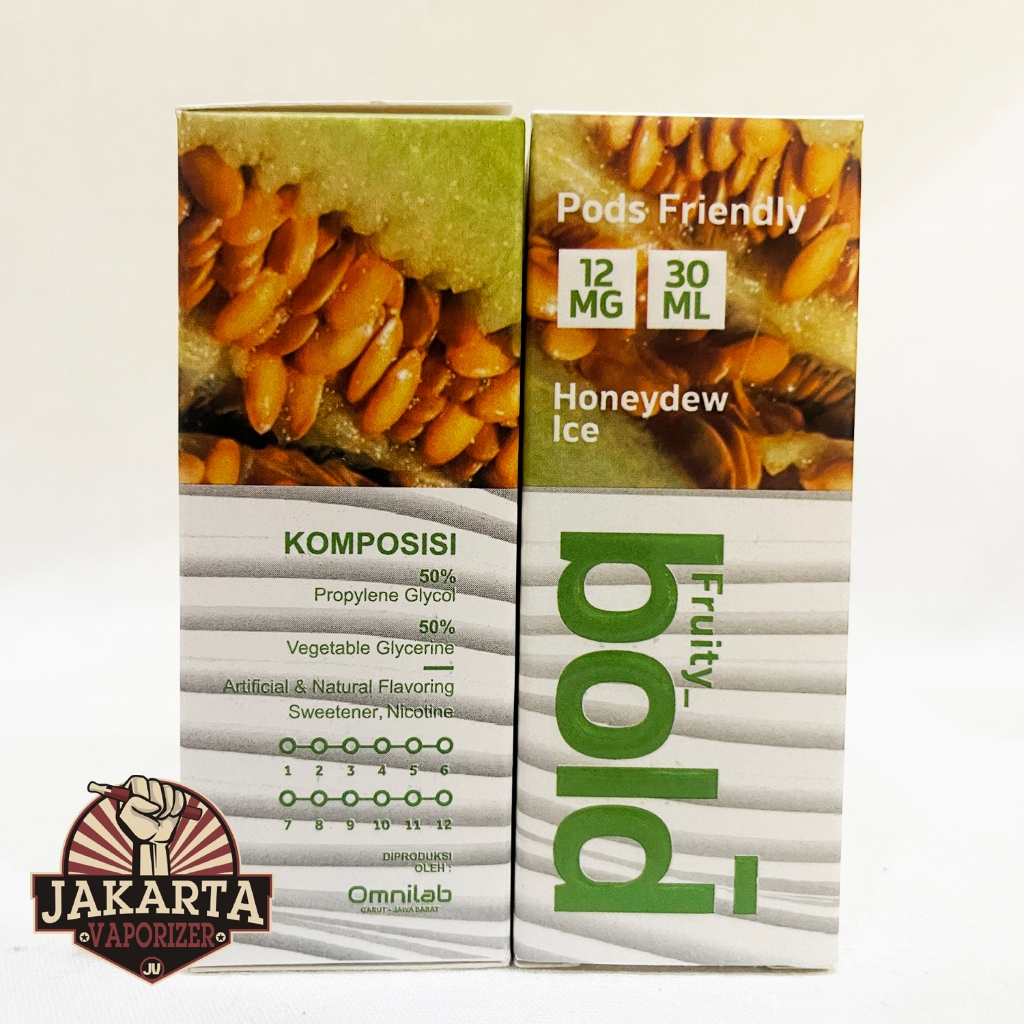 Jual PODS FRIENDLY BOLD HONEYDEW ICE 30ML 12MG BY JOSS OMNI LAB ...