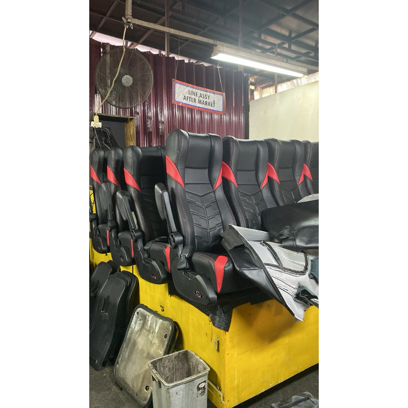 Jual Jok kursi kapal Jasa Rokondisi Sarung Jok Bus Elf jok nahkoda jok ...