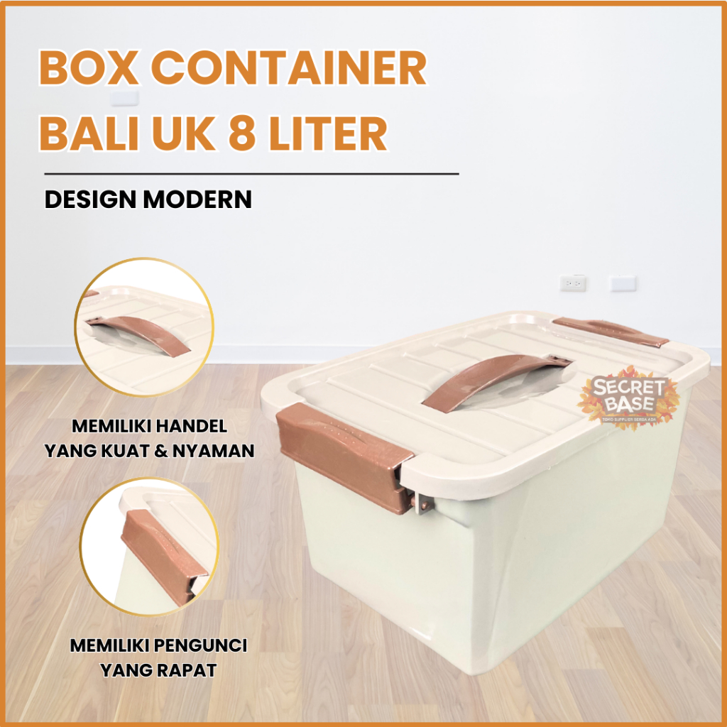 Jual BOX BALI - Pegangan / Box Serbaguna 8L / Kotak Penyimpanan 8 Liter ...