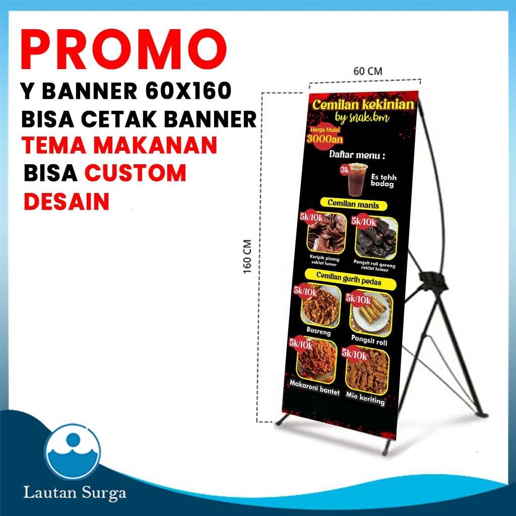 Jual (PAKET Standing Y Banner) Cetak Standing Banner Spanduk Baliho ...