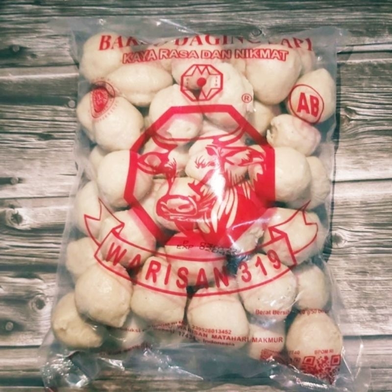 Jual Bakso Baso Sapi Warisan 319 AB 319AB 700gr 700gram 700 gr gram isi ...