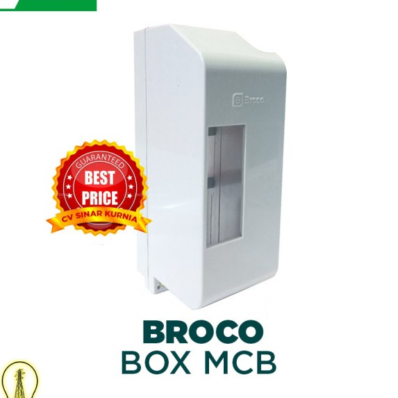 Jual Broco Box MCB 1 Group Outbow Tempel 17101 Box MCB 1P OB Abu original GROSIR | Shopee Indonesia