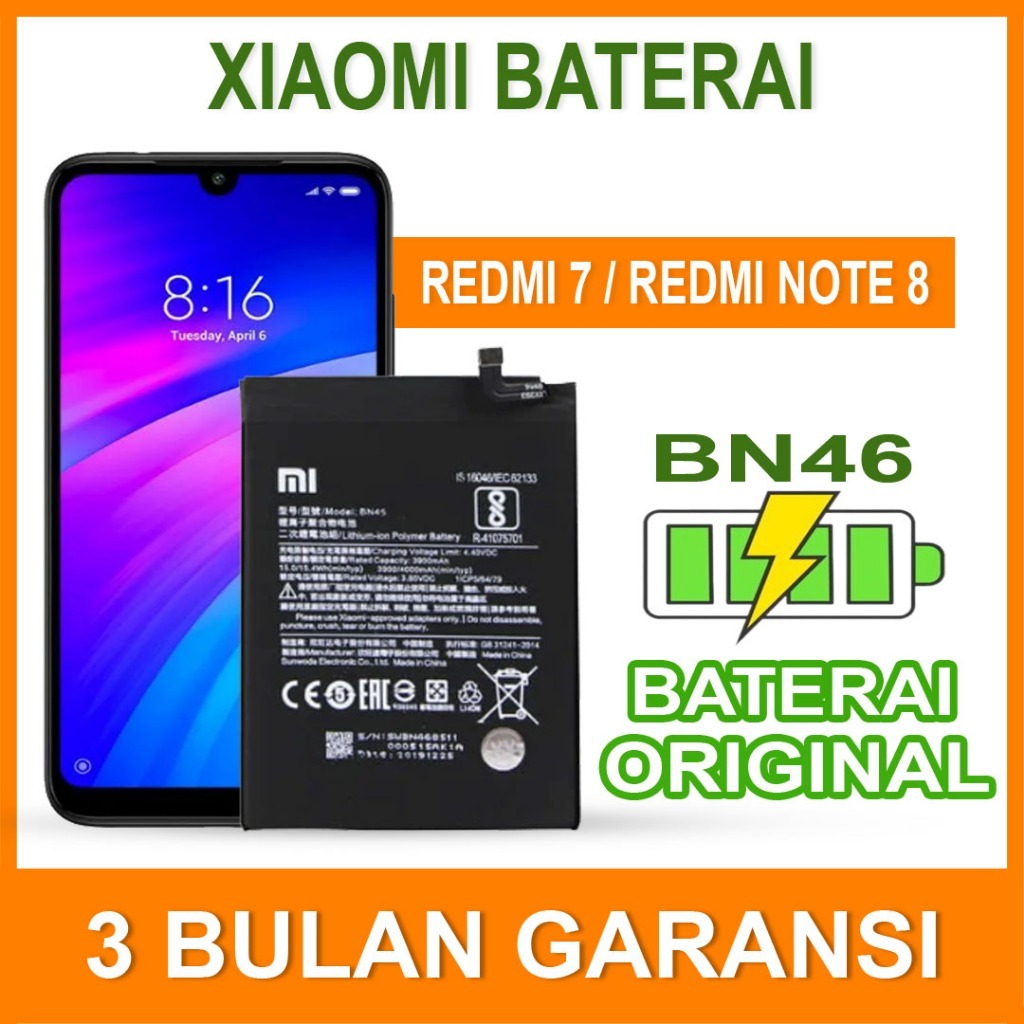 Jual BATERAI BATRAI BATRE XIAOMI REDMI 7 NOTE 8 POCO X3 POCO X3 PRO REDMI 9T POCO M3 NOTE 7 NOTE ...