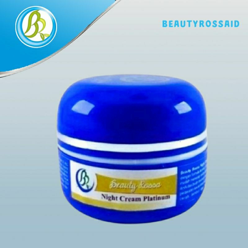 Jual BEAUTY ROSSA - NIGHT CREAM PLATINUM | Shopee Indonesia
