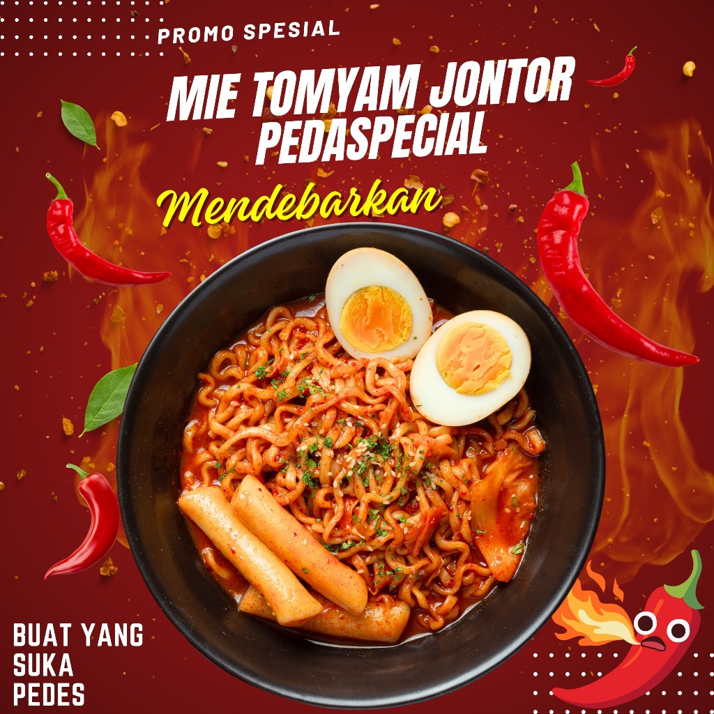 Jual Mie Jontor Extra Pedas Rasa Tomyam dan Original | Shopee Indonesia