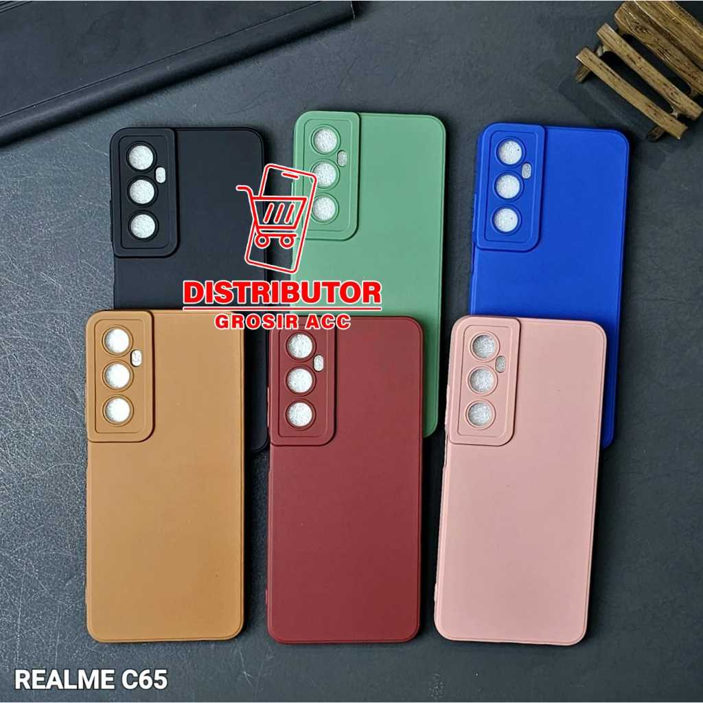 Jual REALME C65 CASE MACARON PRO CAMERA CASE REALME C65 | Shopee Indonesia
