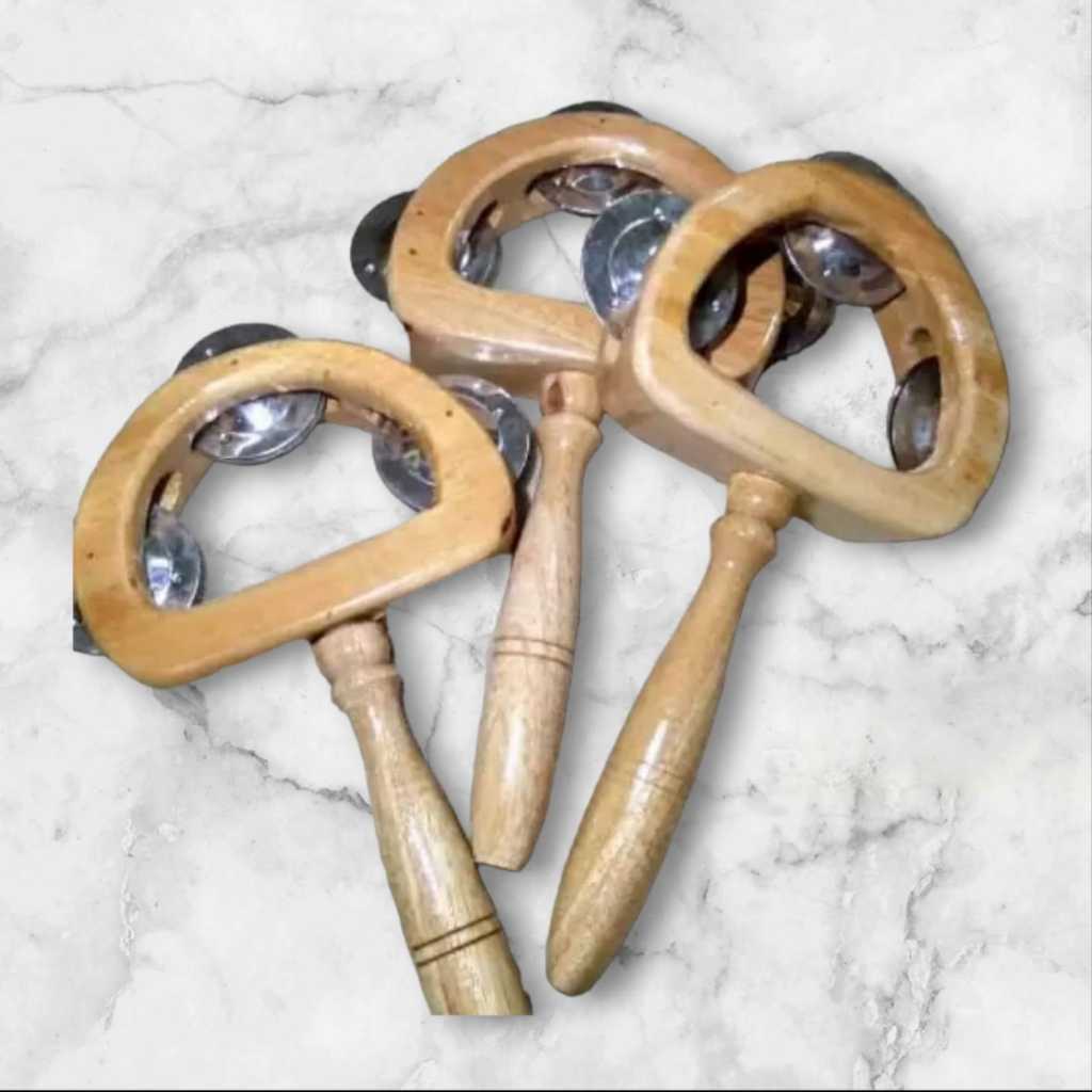 Jual Tamborine Kayu Akustik Alat Msuk Tradisional Kayu | Shopee Indonesia