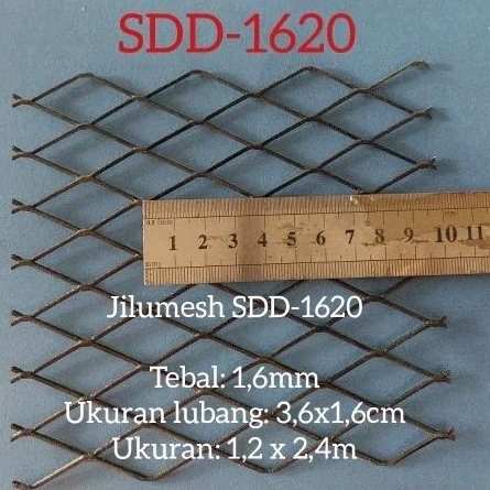 Jual JILUMESH EXPANDED METAL BESI SDD-1620 | Shopee Indonesia