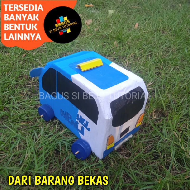 Jual MOBIL MOBILAN ANGKUTAN UMUM JAK LINGKO PRAKARYA DARI KARDUS ...