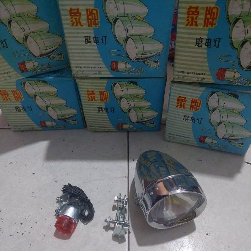 Jual LAMPU SEPEDA SEPEDA ONTEL /BISA JUGA BUAT MODIF DLL,SISA STOK ...