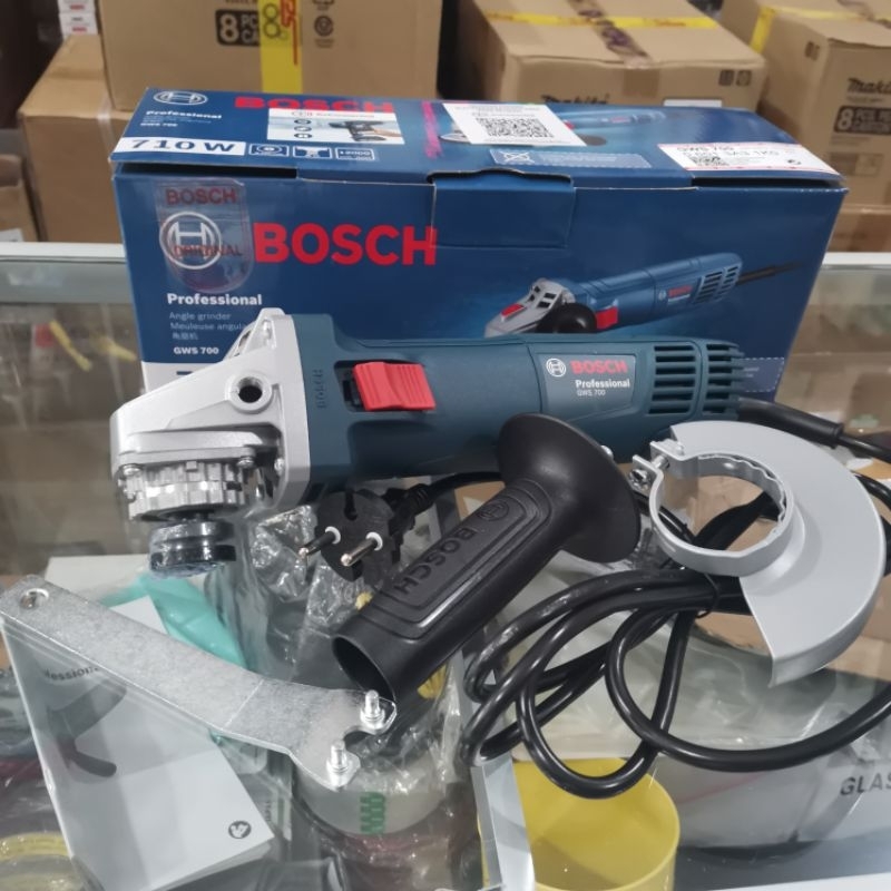 Jual mesin gurinda BOSCH GWS700 mesin gerinda tangan 4 inch grenda ...