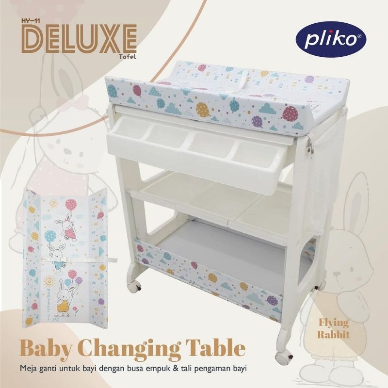 Jual Pliko Baby Tafel HY11 Deluxe Meja Ganti Popok & Bak Mandi Bayi ...