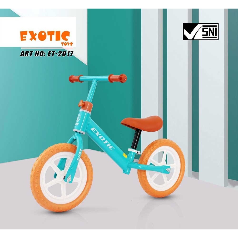 Jual Sepeda Anak Balance Bike Exotic ET-2017 / Sepeda Keseimbangan Anak ...