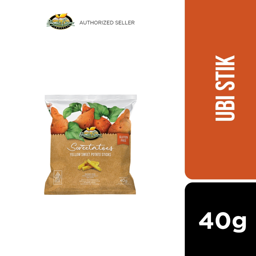 Jual Bionic Farm Sweetatoes Stik Ubi Madu 40g | Shopee Indonesia