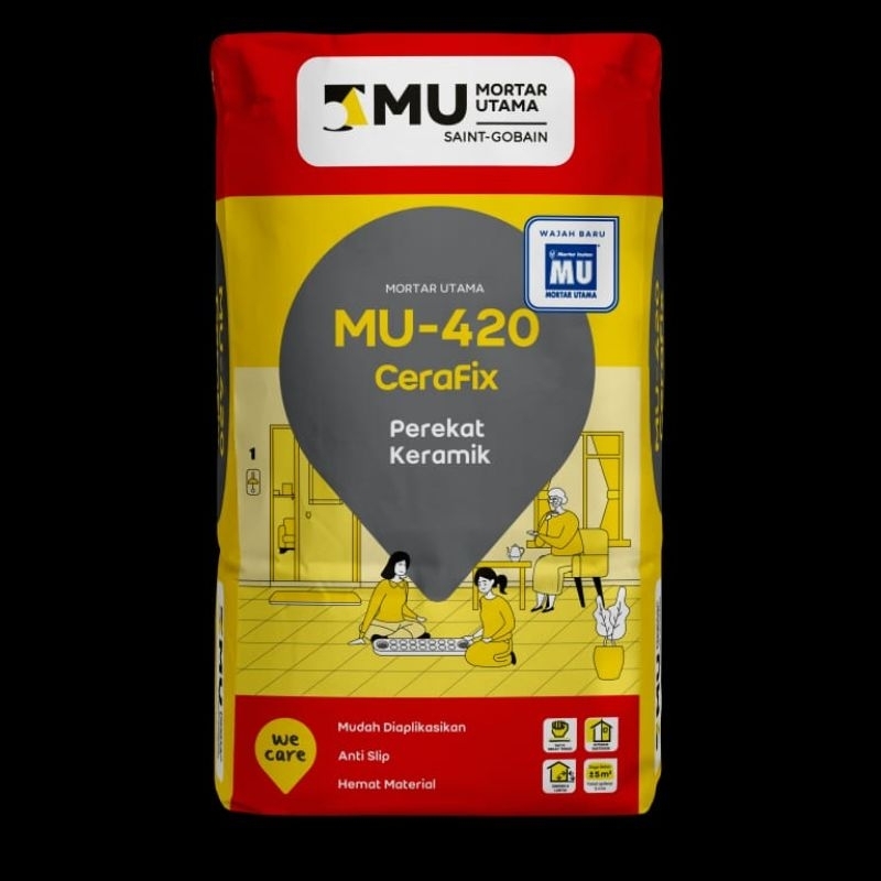 Jual Mortar MU-420/Semen Instant Pasangan Kramik @ 25 kg Khusus Medan ...