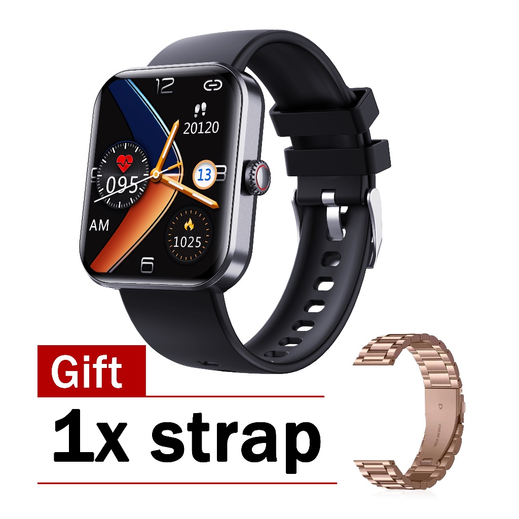 Jual 【2024 HOT】Smartwatch F57L NEW Blood Glucose 1.9 HD inci kalis air ...