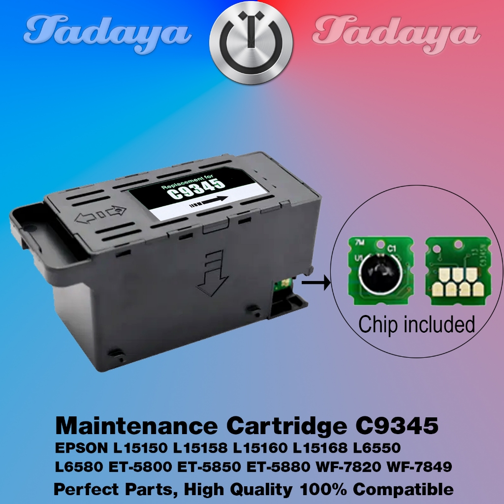 Jual Maintenance Box 9345 Epson C9345 Waste ink tank Cartidge pembuangan tinta Busa Cip Reset ...