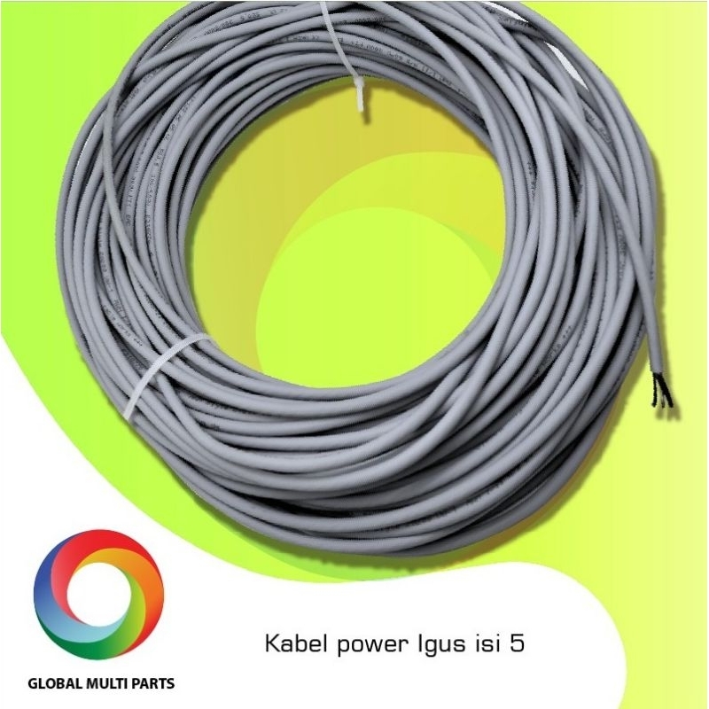 Jual kabel power mesin printing isi 5 (5.5 x 1.5mm) | Shopee Indonesia