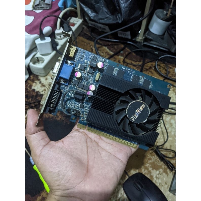 Jual VGA Card PixelView GT 420 1GB DDR3 128bit Normal Lancar | Shopee ...