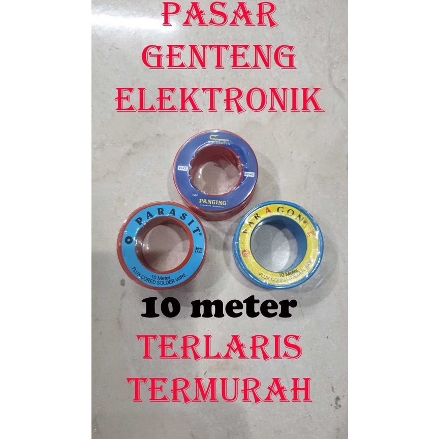Jual Produk Oke timah solder 1mtr1m meter tersedia merk timah paragon ...