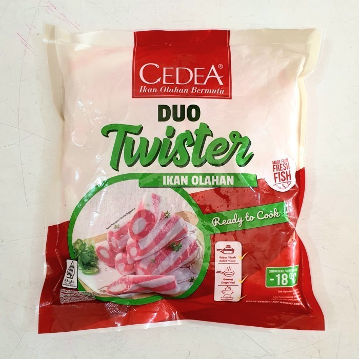 Jual Cedea duo twister 500gr ikan olahan enak | Shopee Indonesia