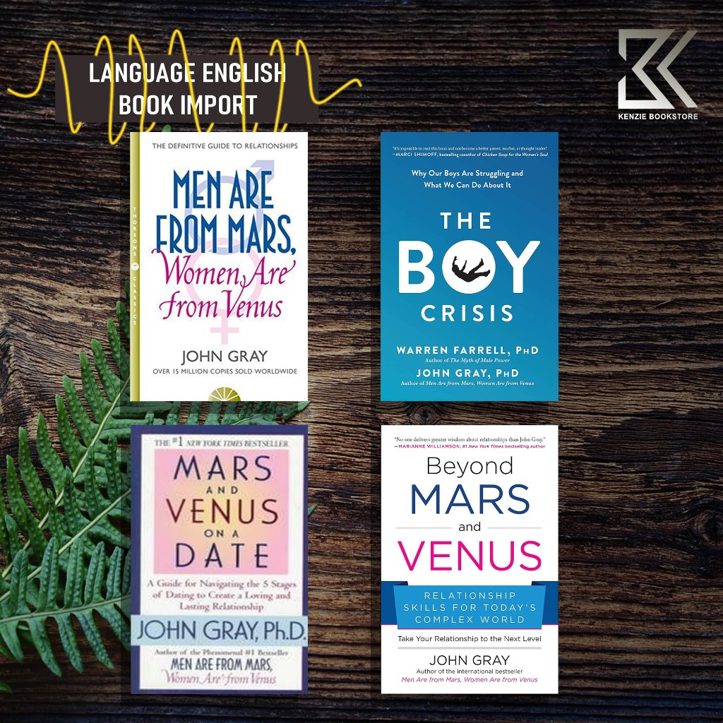 Jual Men are from Mars | Beyond Mars and Venus | The Boy Crisis | Mars And Venus on a Date By ...
