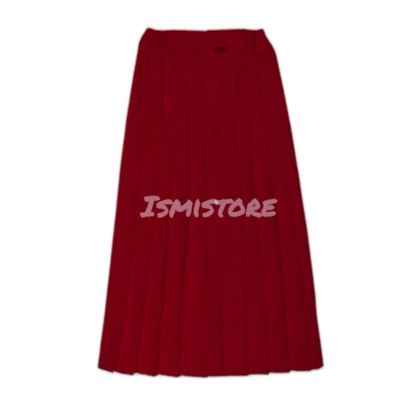 Jual Rok Sekolah SD merah dan coklat panjang kualitas premium bahan ...