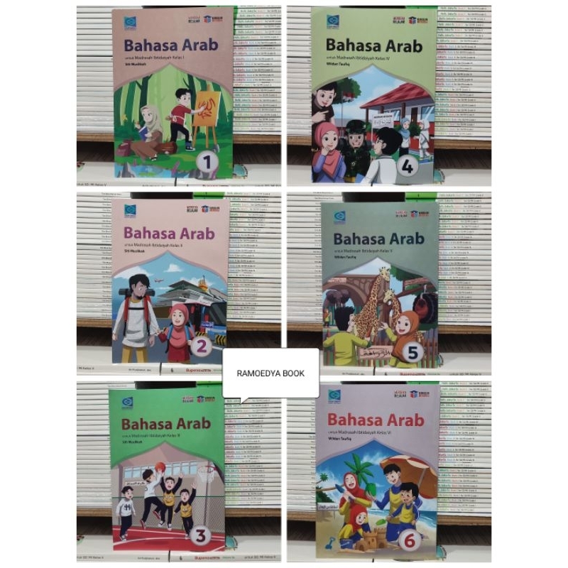 Jual Buku Original Bahasa Arab MI kelas 1 , 2 , 3 , 4 , 5 , 6 Kurikulum Merdeka Grafindo ...