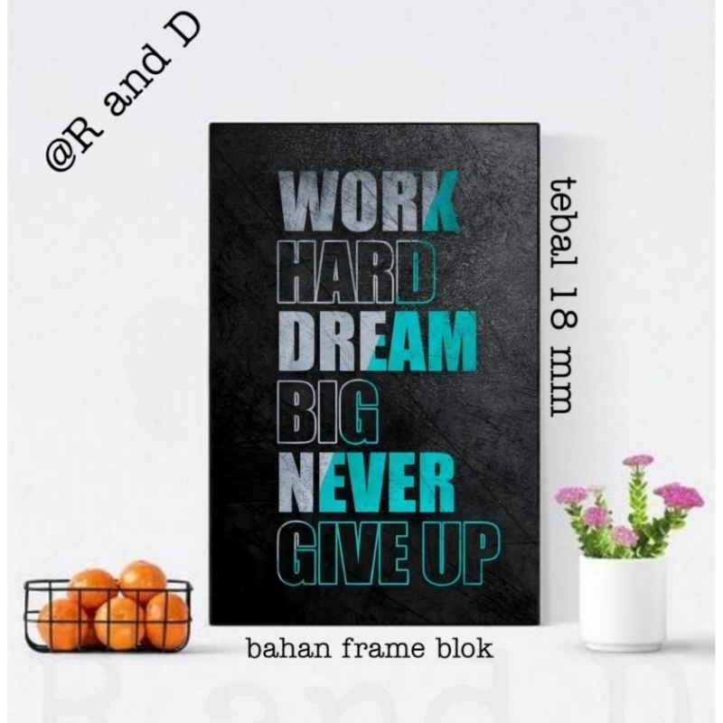 Jual Hiasan dinding kamar quotes ukuran 47x31, Dekorasi rumah poster ...