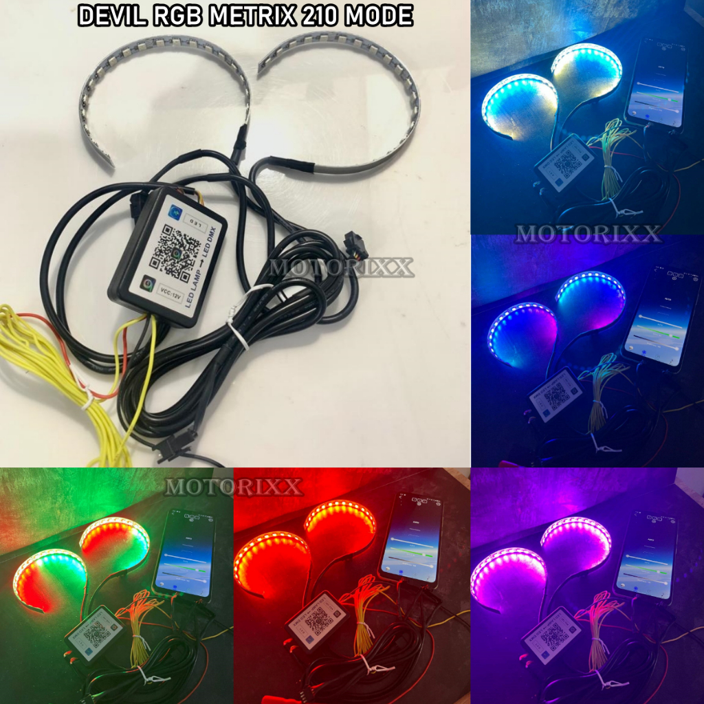 Jual ORIGINAL DEVIL EYE RGB MATRIX WELCOME LIGHT 2023 NEW DEVIL RGB ...