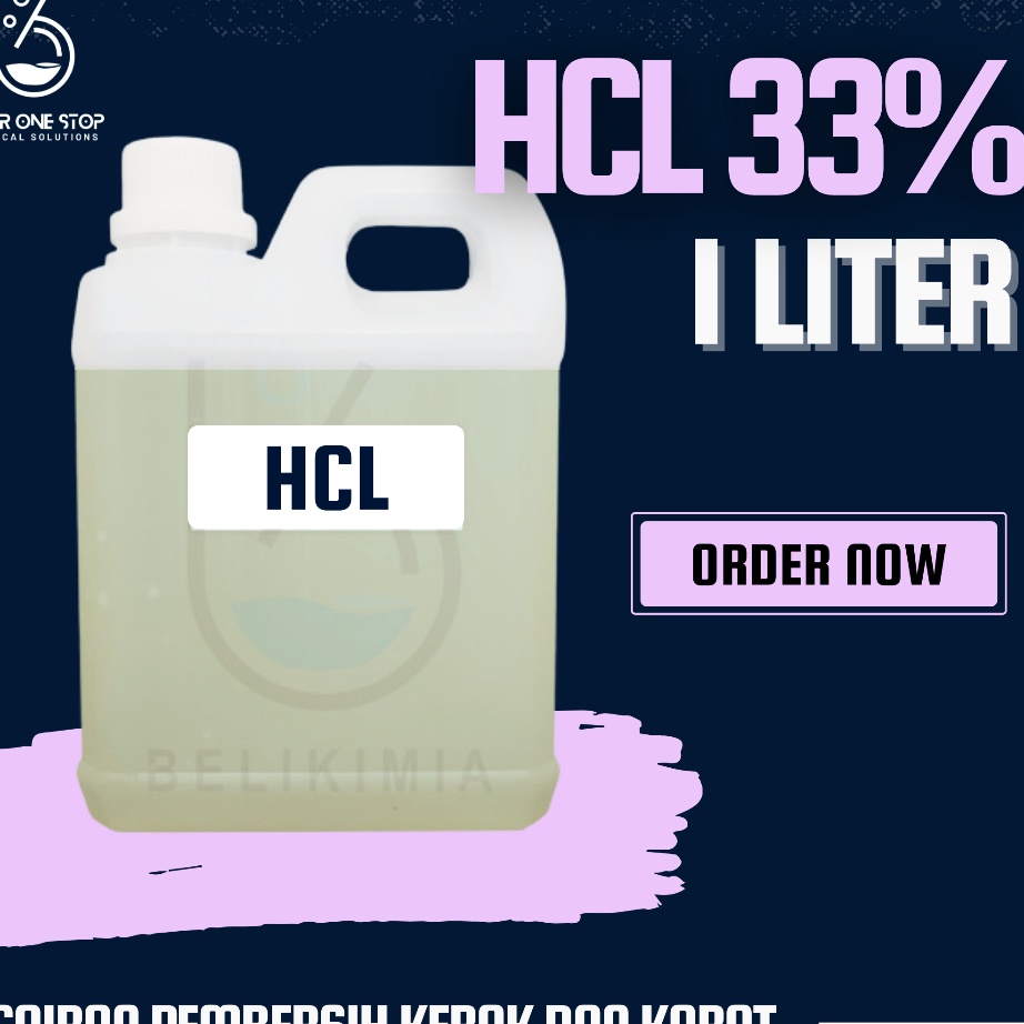 Jual 55 COD HCL 33 Pembersih Kerak Keramik Pembersih Karat 1 Liter | Shopee Indonesia
