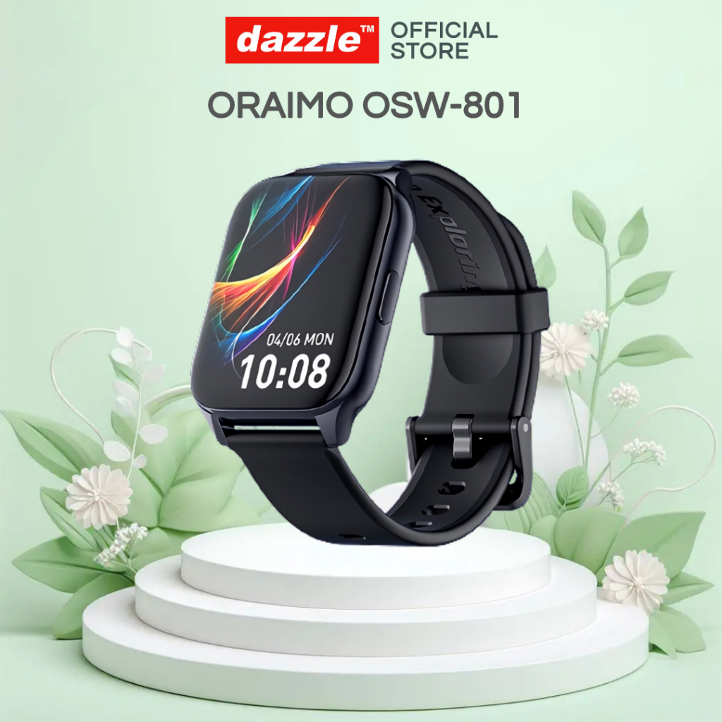 Jual ORAIMO OSW-801 Smart Watch 4 Plus Smartwatch 2.01'' Large Screen ...